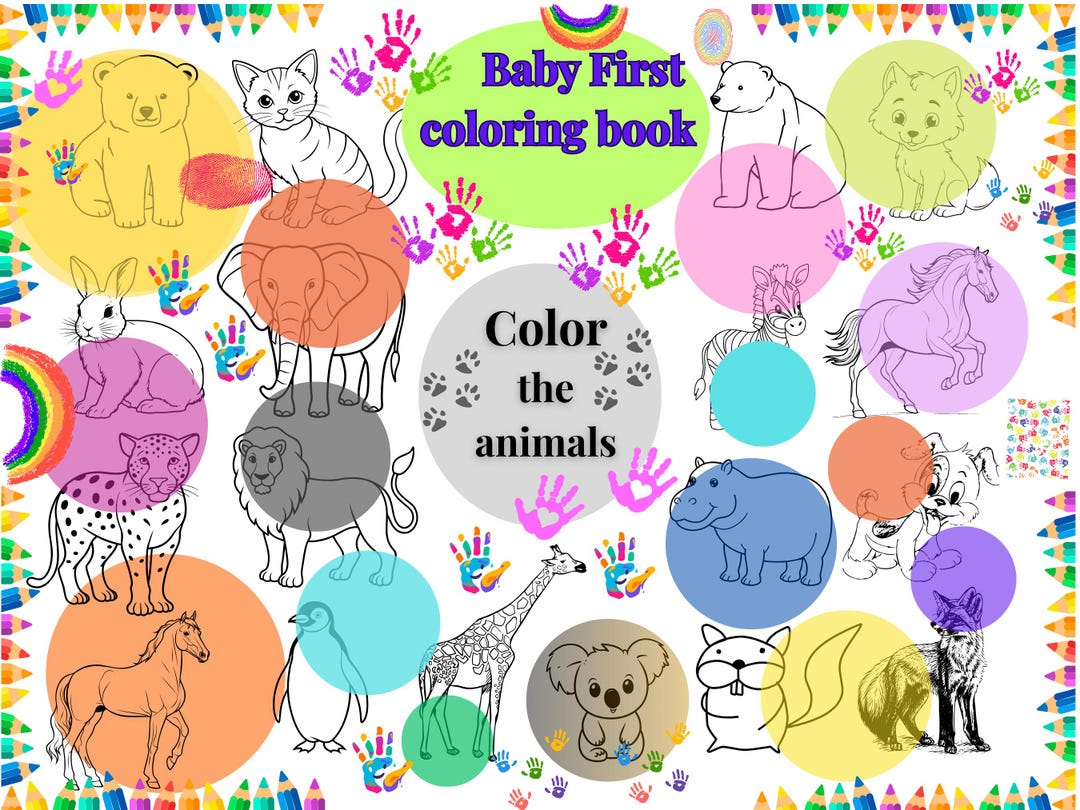 First Coloring Pages, Baby First Coloring Pages, Preschool Activity ...