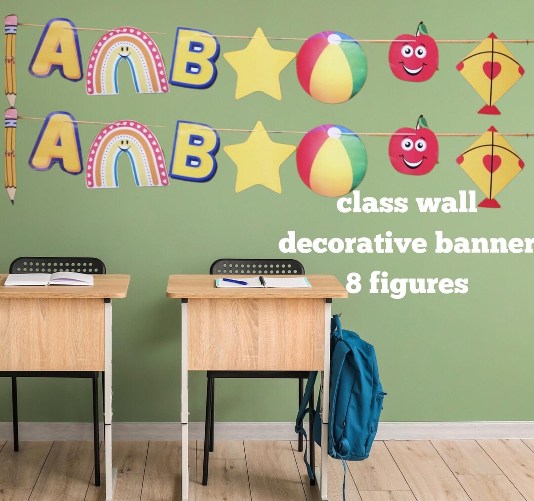 Back to School Bunting, Back to School Banner, Banner for Classroom ...