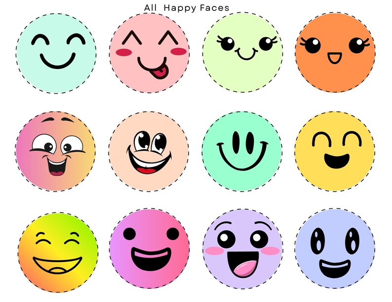 Emotion Faces |printable| Social Emotional Learning |kids Crafts ...
