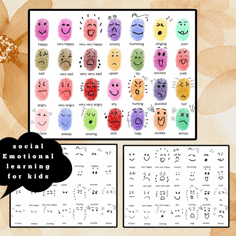Plant Life Cycle Fingerprint Worksheet: STEM Craft (printable). - Etsy
