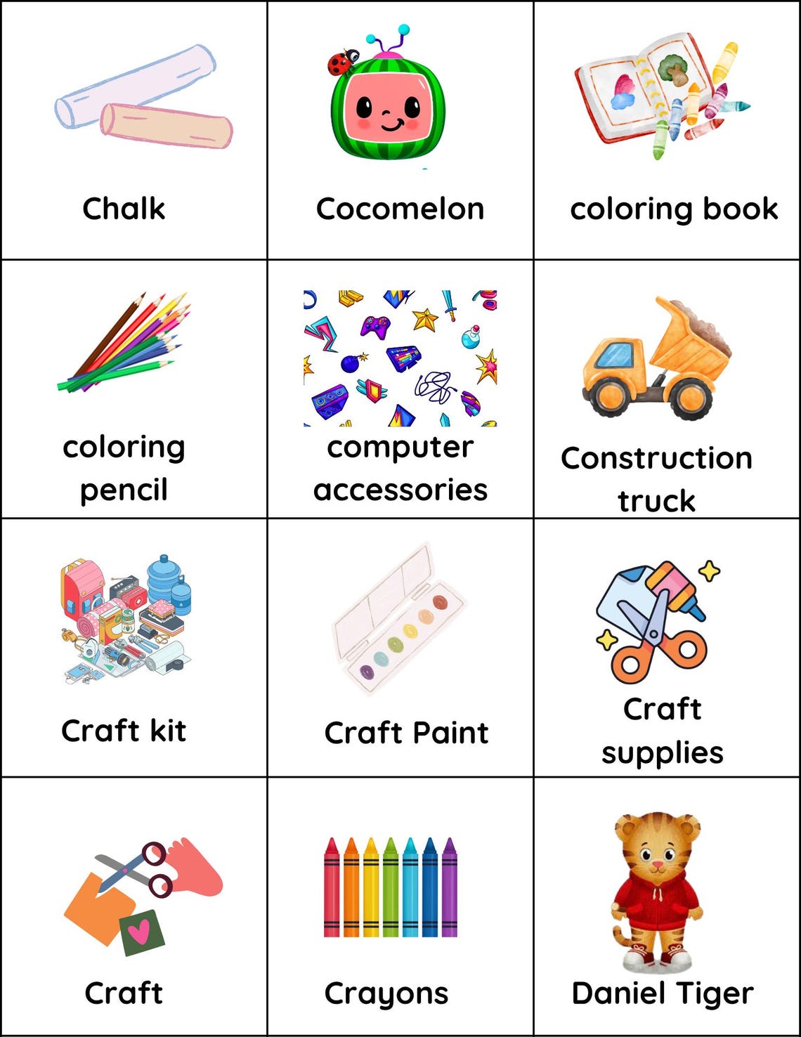 Toy Bin Labels Playroom Label, Toy Storage Box Organization Kids ...