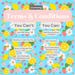 Fruit & Citrus Seamless Pattern | Summer Digital Paper With Lemons ...