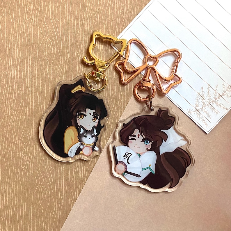 Shi Qingxuan and Jin Ling Keychains - Etsy Canada