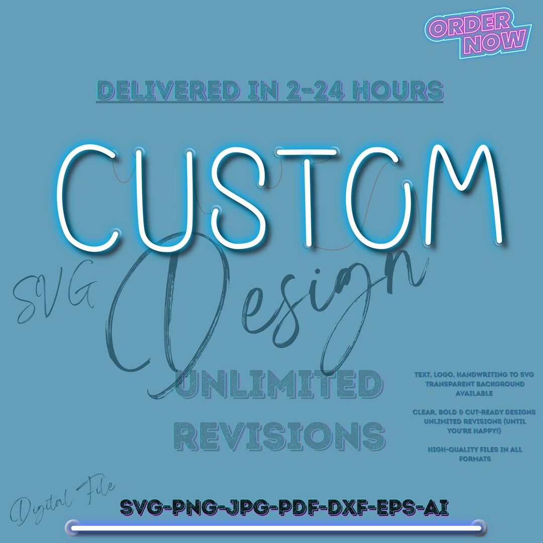 Custom Svg Order, Digital Download, Instant Download Png, Custom Your ...