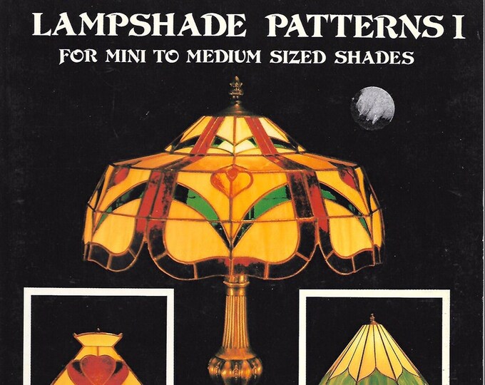 Rare Vintage 'lampshade Patterns 1' Stained Glass Pattern Book NOS ...