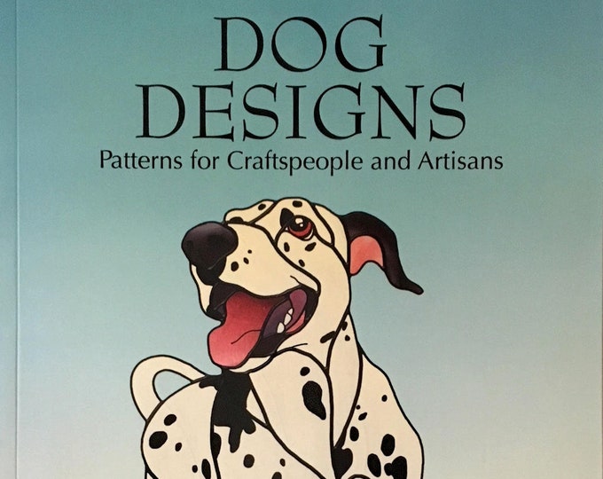 Dog Designs 2007 Stained Glass Pattern Book Tessa Mconie - Awesome ...