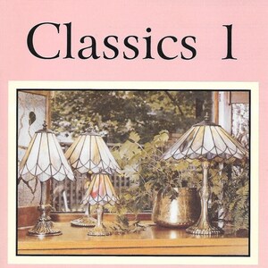 Vintage 1987 'classics 1' Stained Glass Lampshade Pattern Book 28 Lamp ...