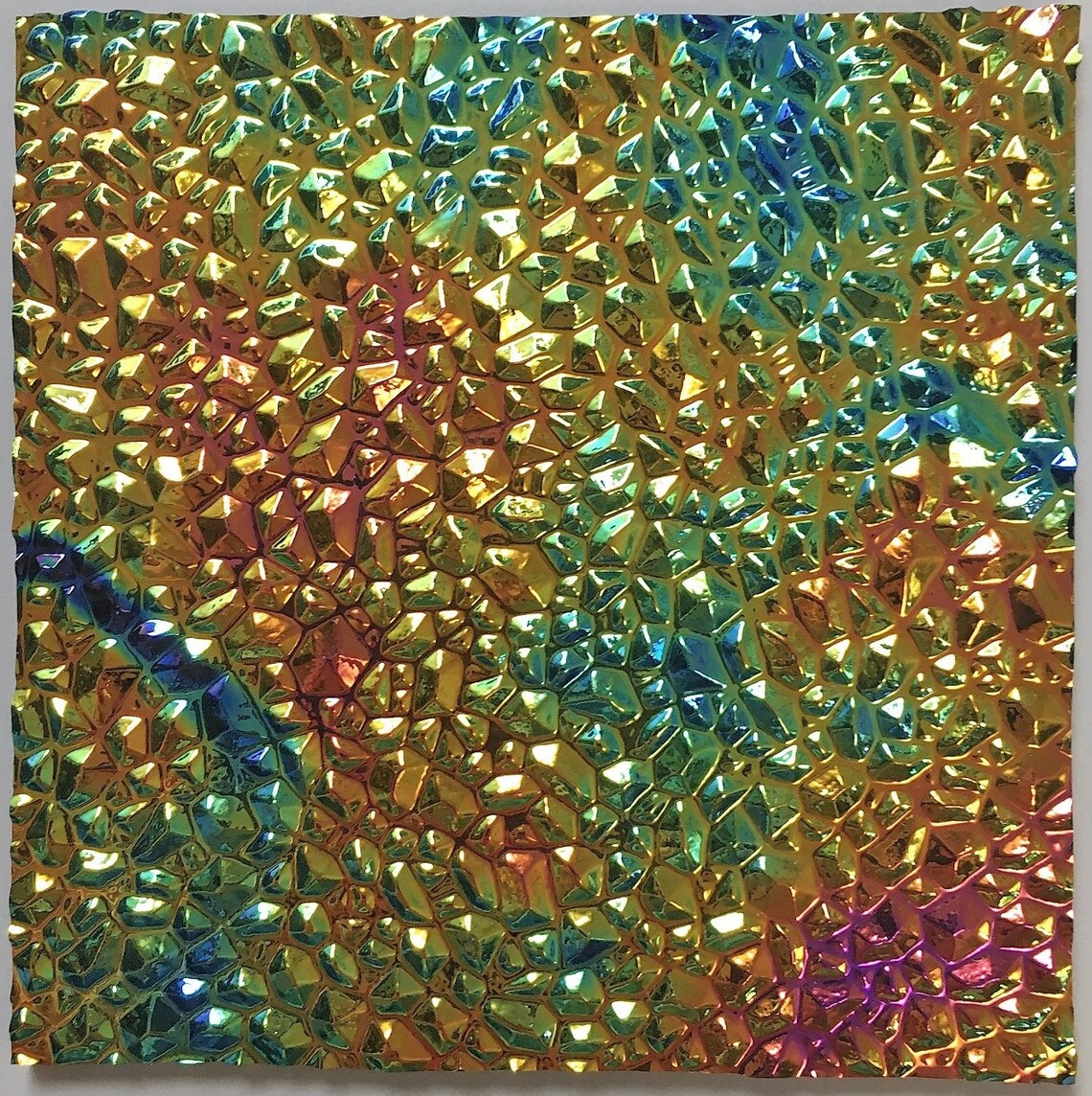CBS Black 3x3 Green Magenta Fusion Dew Drop 90 COE Dichroic - Etsy