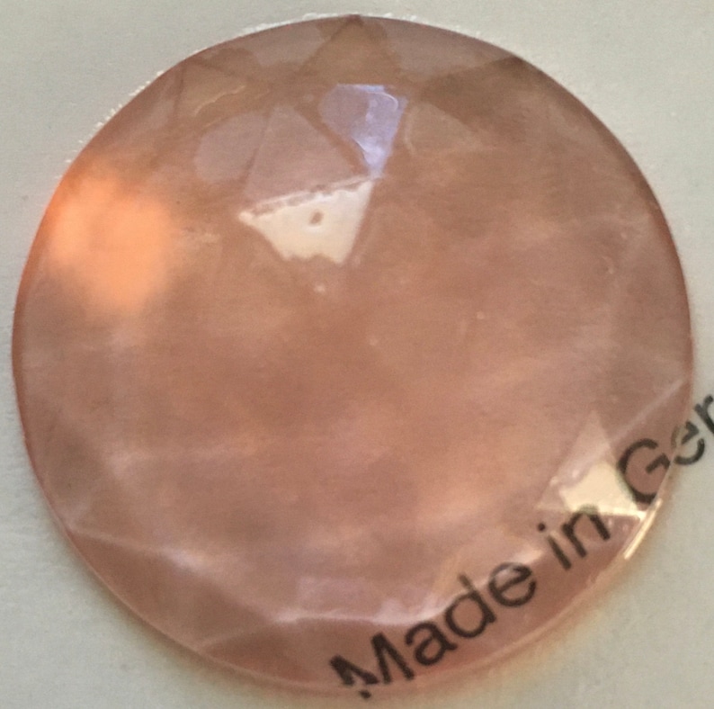 30mm Faceted Glass Jewels for Stained Glass 20 Colors - Etsy