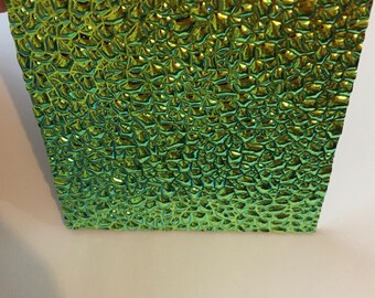 Clear 2x2 CBS Cyan Blue Copper 'dew Drop' 90 COE - Etsy