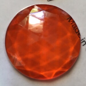 30mm Faceted Glass Jewels for Stained Glass ~ 18 Colors Available ...