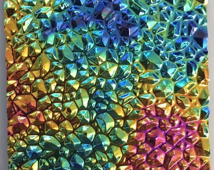 CBS Black 2x2 Green Magenta Fusion Dew Drop 90 COE Dichroic - Etsy