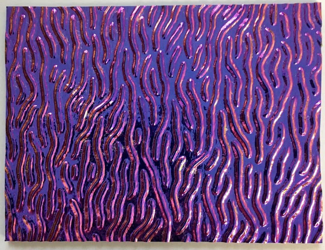 Large Black 3x4 CBS Magenta Reflector 'stream X' 90 COE Dichroic Glass ...