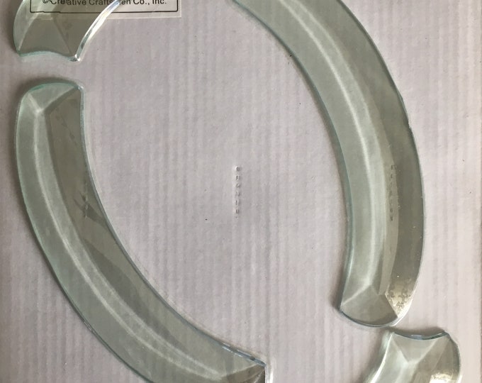 SB Series Oval Border Glass Bevel Cluster for Stained Glass and Lead ...
