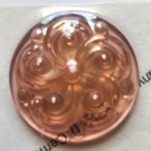 35mm Swirl Textured Glass Jewels for Stained Glass - (13) Colors ...