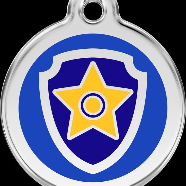 Paw Patrol Pup Tag - Etsy