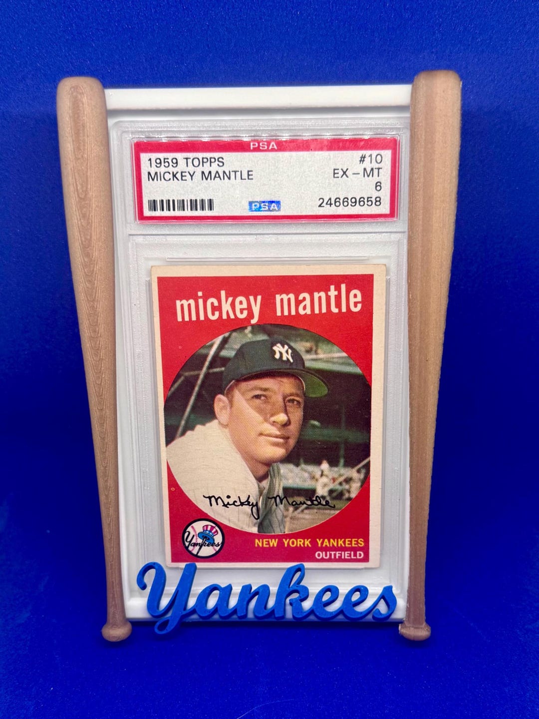Custom Baseball Card Stand for PSA, BGS, CGS Slabs - Etsy