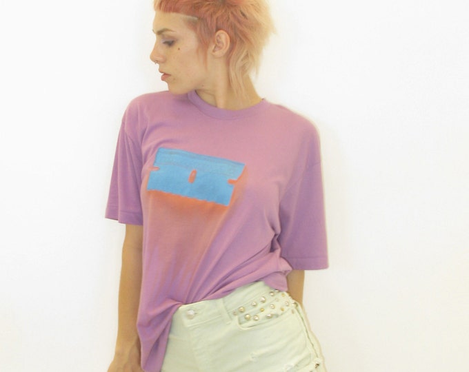 Unisex Razor Blade T-shirt on American Apparel - Etsy