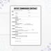 Editable Artist Commission Contract Template, Single Page Artwork ...