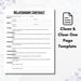 Editable Relationship Contract Template, Single Page Couples Agreement ...