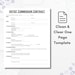 Editable Artist Commission Contract Template, Single Page Artwork ...