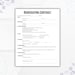 Editable Bookkeeping Contract Template, Single Freelance Bookkeeper ...