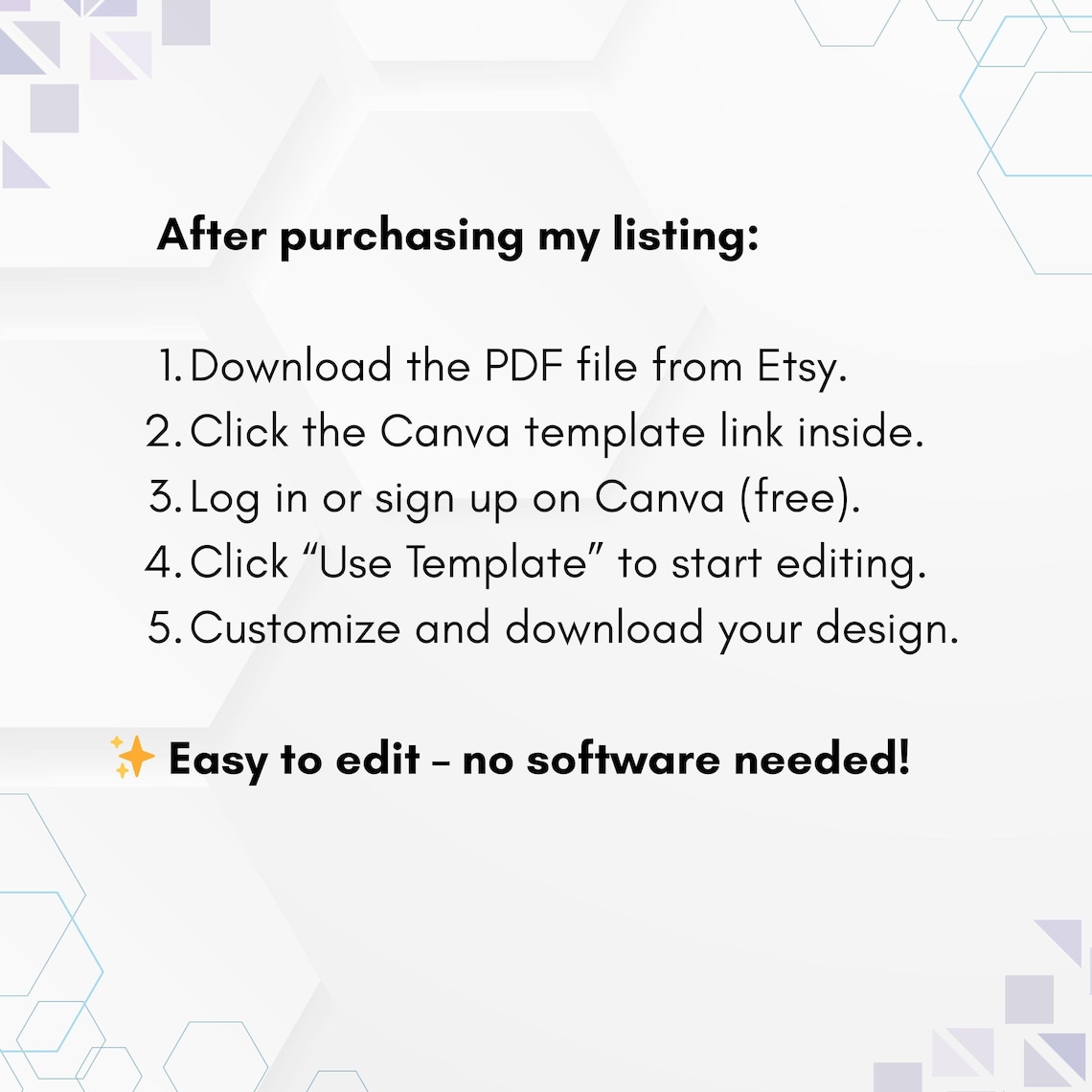Editable Limited Power of Attorney Template, Single Page Standard POA ...