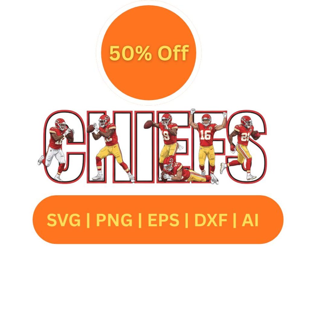 Chiefs SVG PNG | KC Chiefs Football Design | Kansas City Chiefs ...