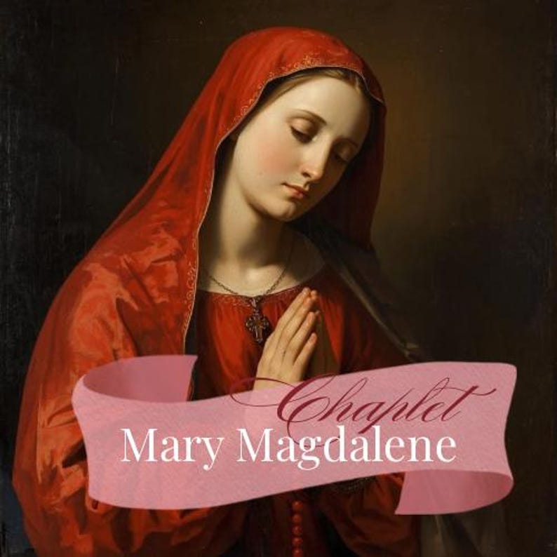 Mary Magdalene Chaplet : Intention Prayer Service - Etsy