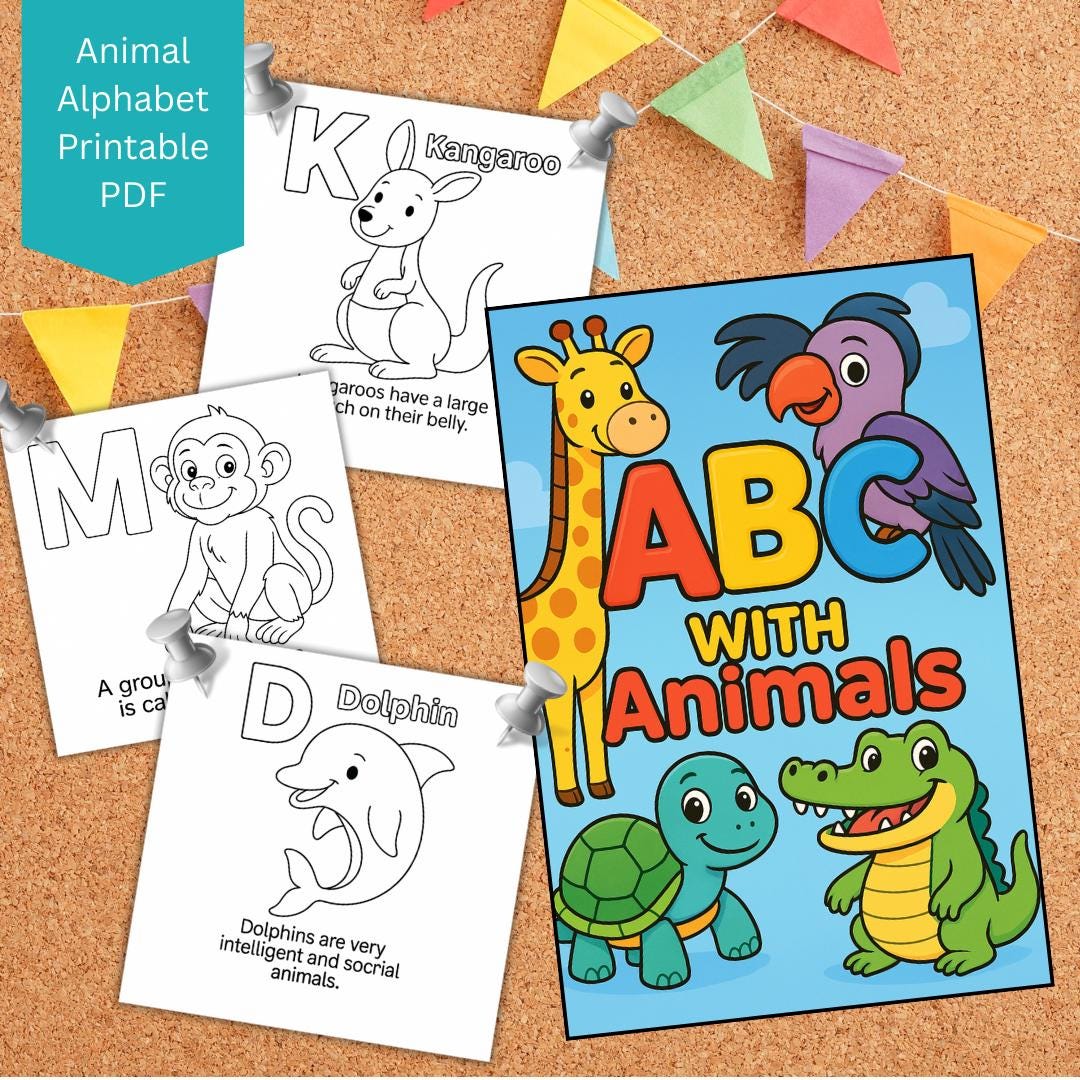 Baby's First Abc Book Album - Learn the ABC With This Coloring Pages ...