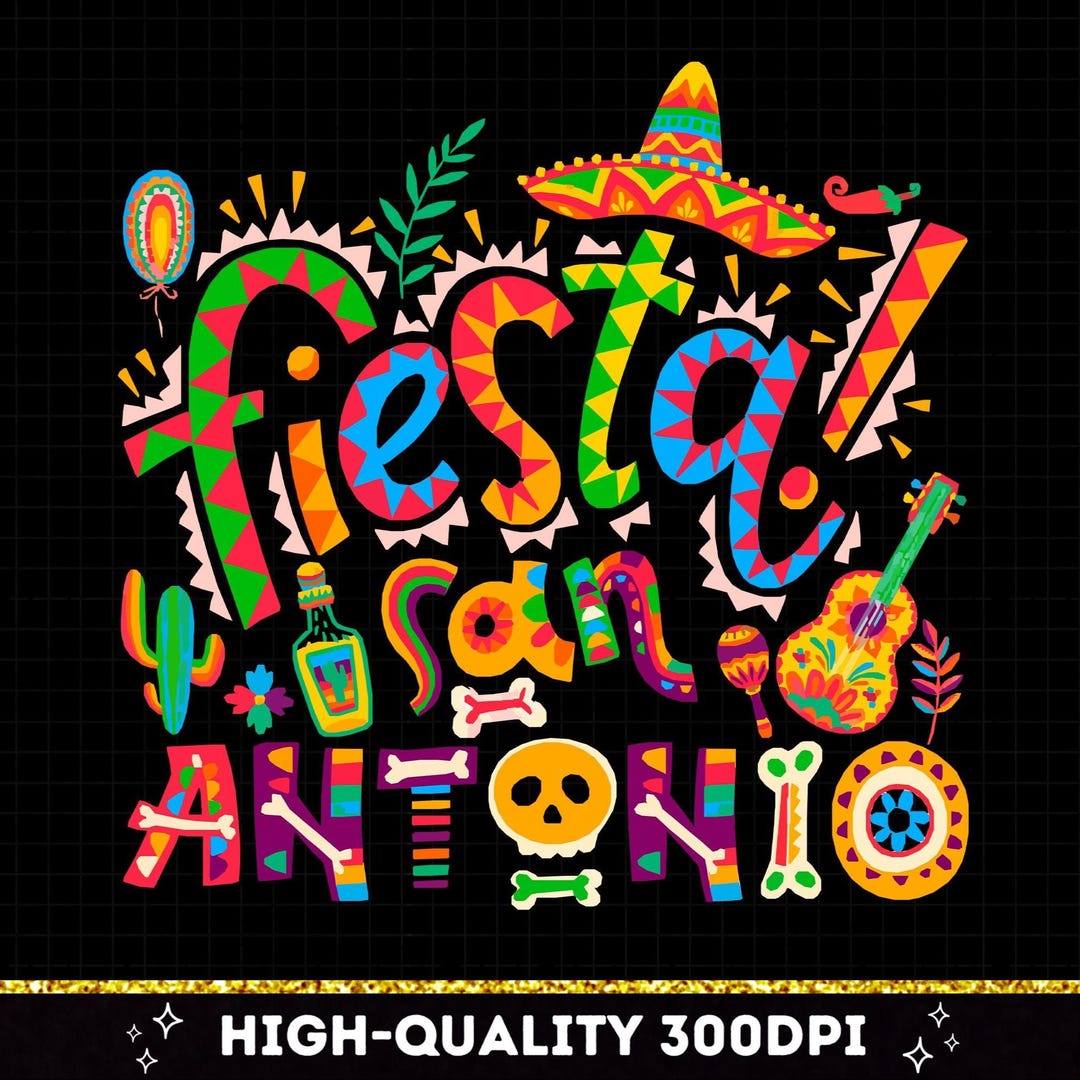 Viva Fiesta Festive PNG Design, Puro Party San Antonio, Viva Fiesta ...