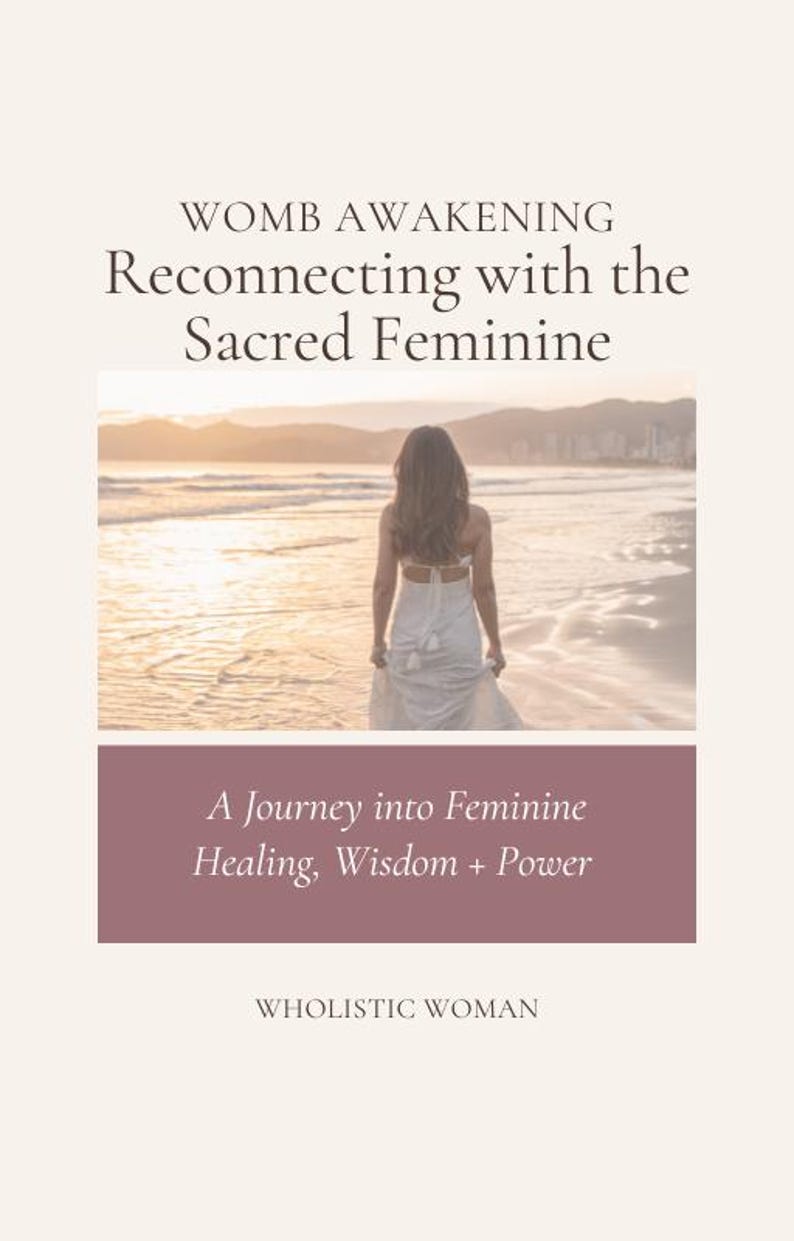 Womb Awakening - Reconnecting With the Sacred Feminine - Etsy