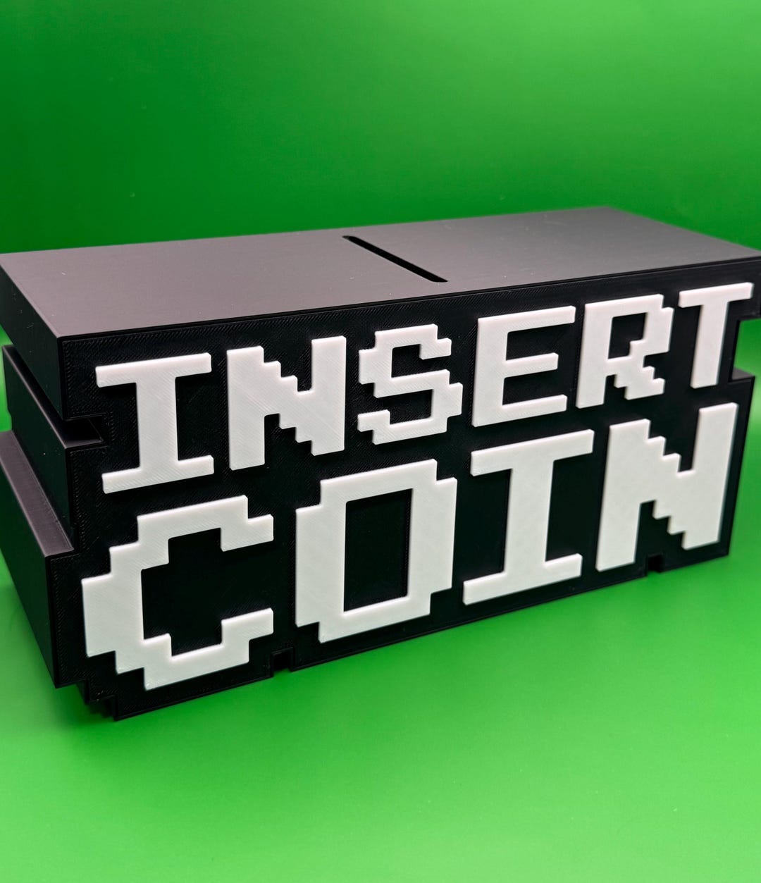 3D Printed Retro Gamer Piggy Bank: Fun Video Game Decor - Etsy