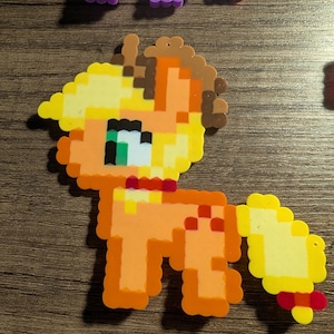 My Little Pony Perler Bead Art - Etsy