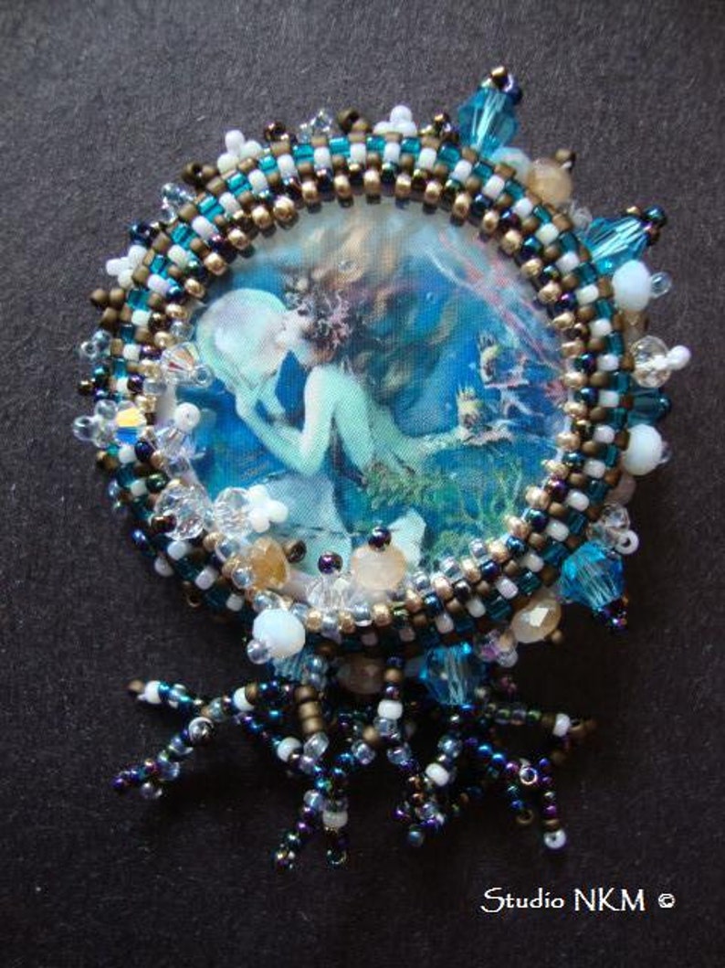 Mermaid Glam Pin - Etsy