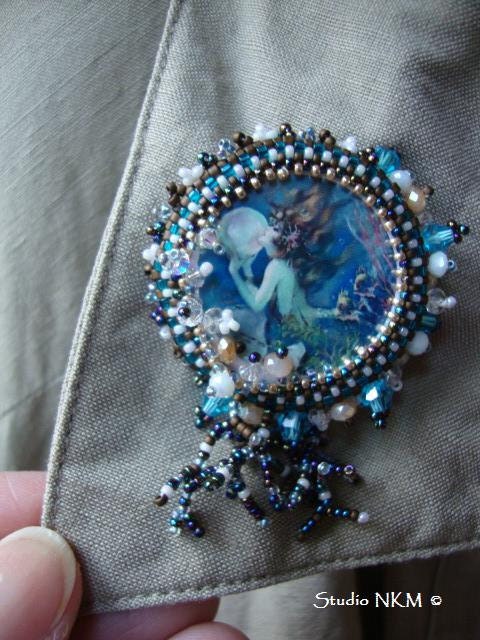 Mermaid Glam Pin - Etsy