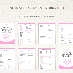 Nursing Worksheet Template: Clinical Notes, Patient Care Report ...