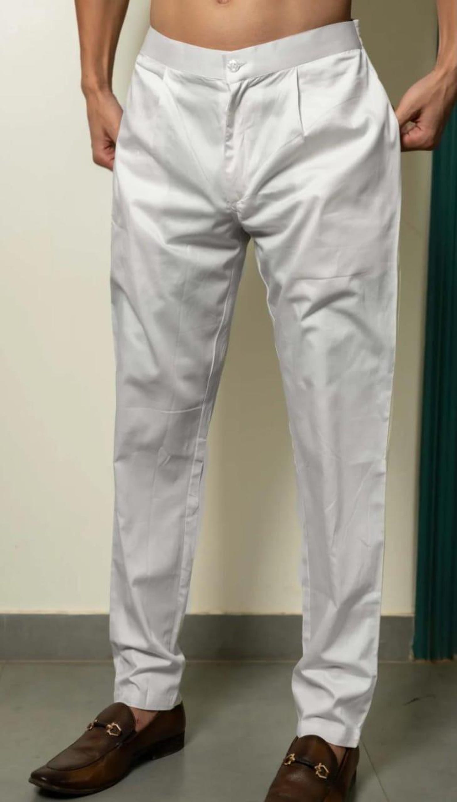 Handmade Cotton Pajama Pants for Men: Indian Ethnic Trousers - Etsy