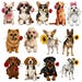 Cute Dogs With Flowers Clipart, Dog Breeds PNG, Romantic Puppy ...