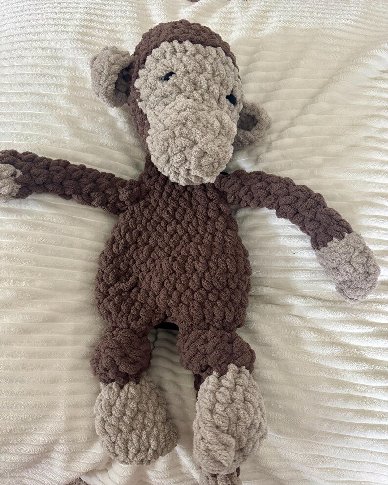 Milo the Monkey – Handmade Crochet Plushie by LMN Original - Etsy