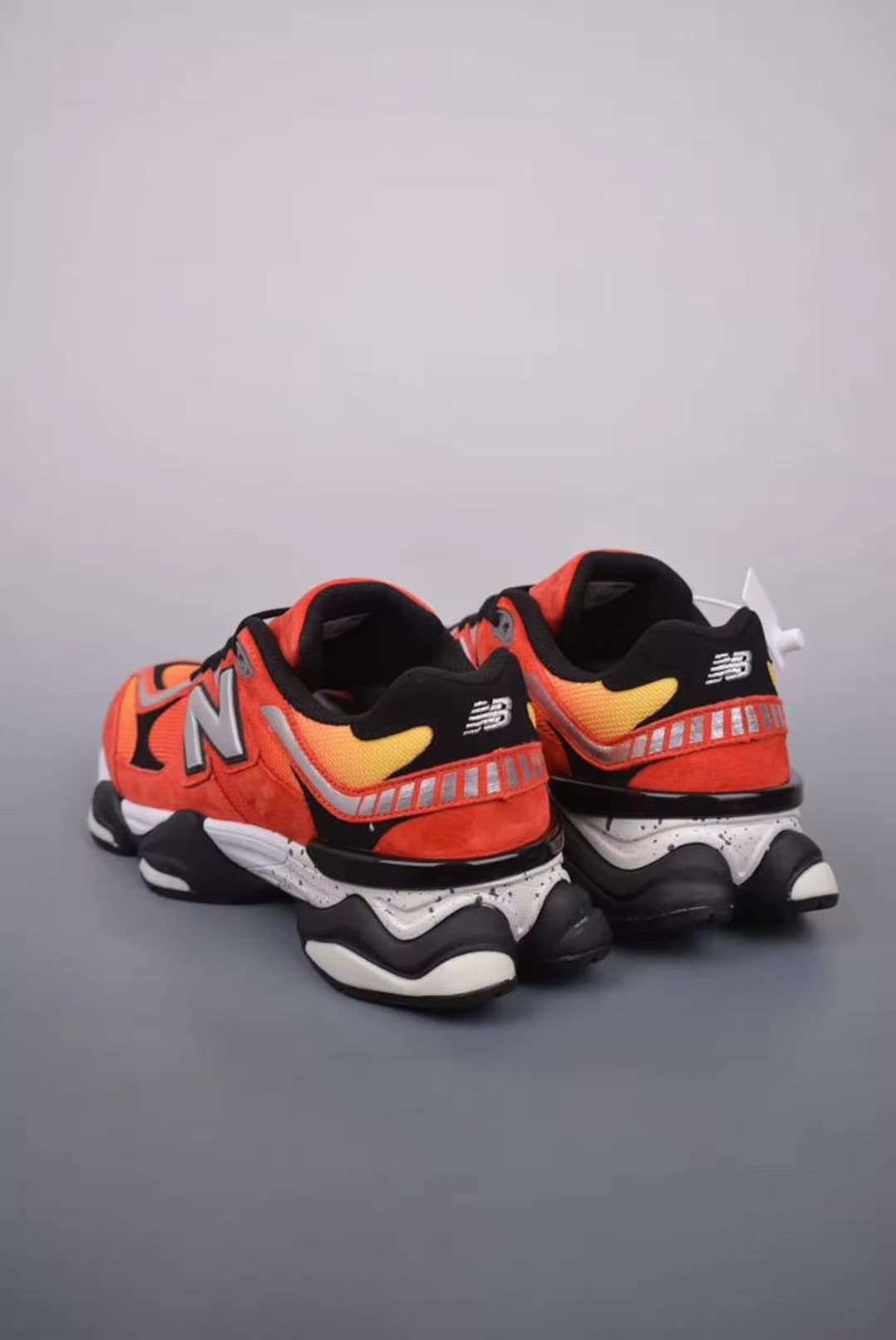 New Balance 9060 Red Black - Etsy