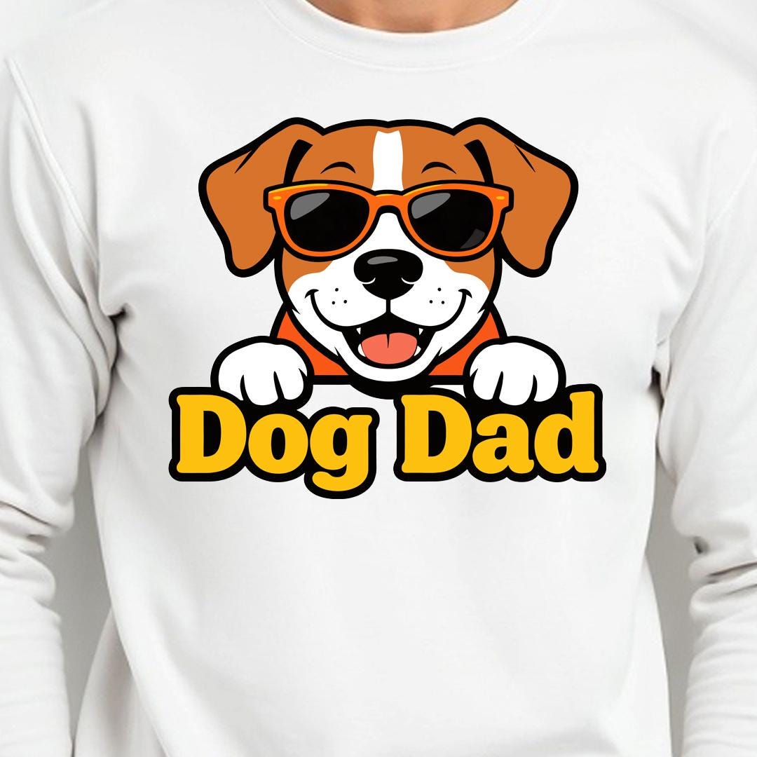 Dog Dad PNG Bundle – 2 Digital Download Designs - Etsy