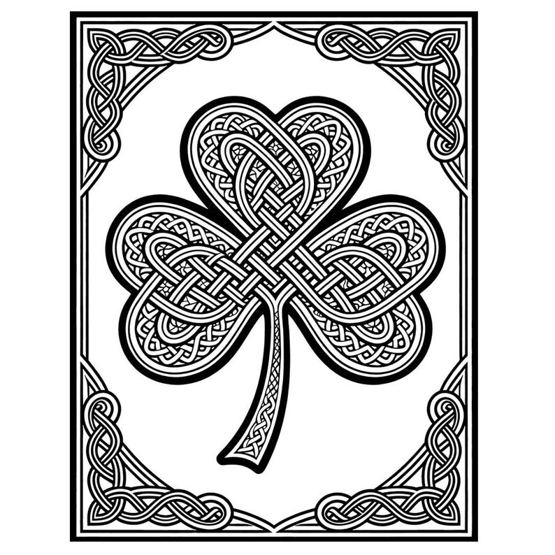 Celtic Shamrock PNG Bundle – St. Patrick’s Day Digital Download - Etsy
