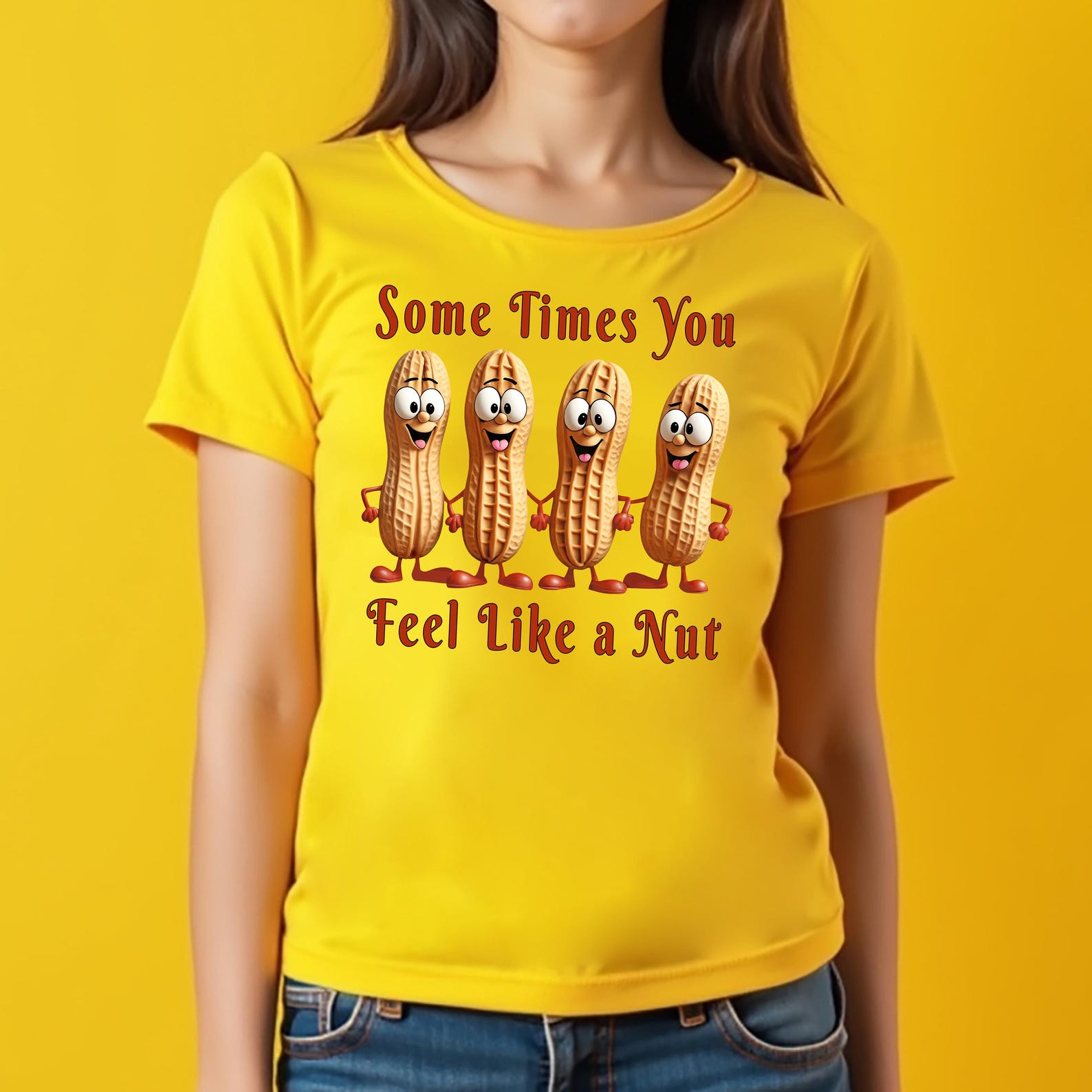 Funny Peanut Quote PNG: Nutty Cartoon Characters (digital Download ...