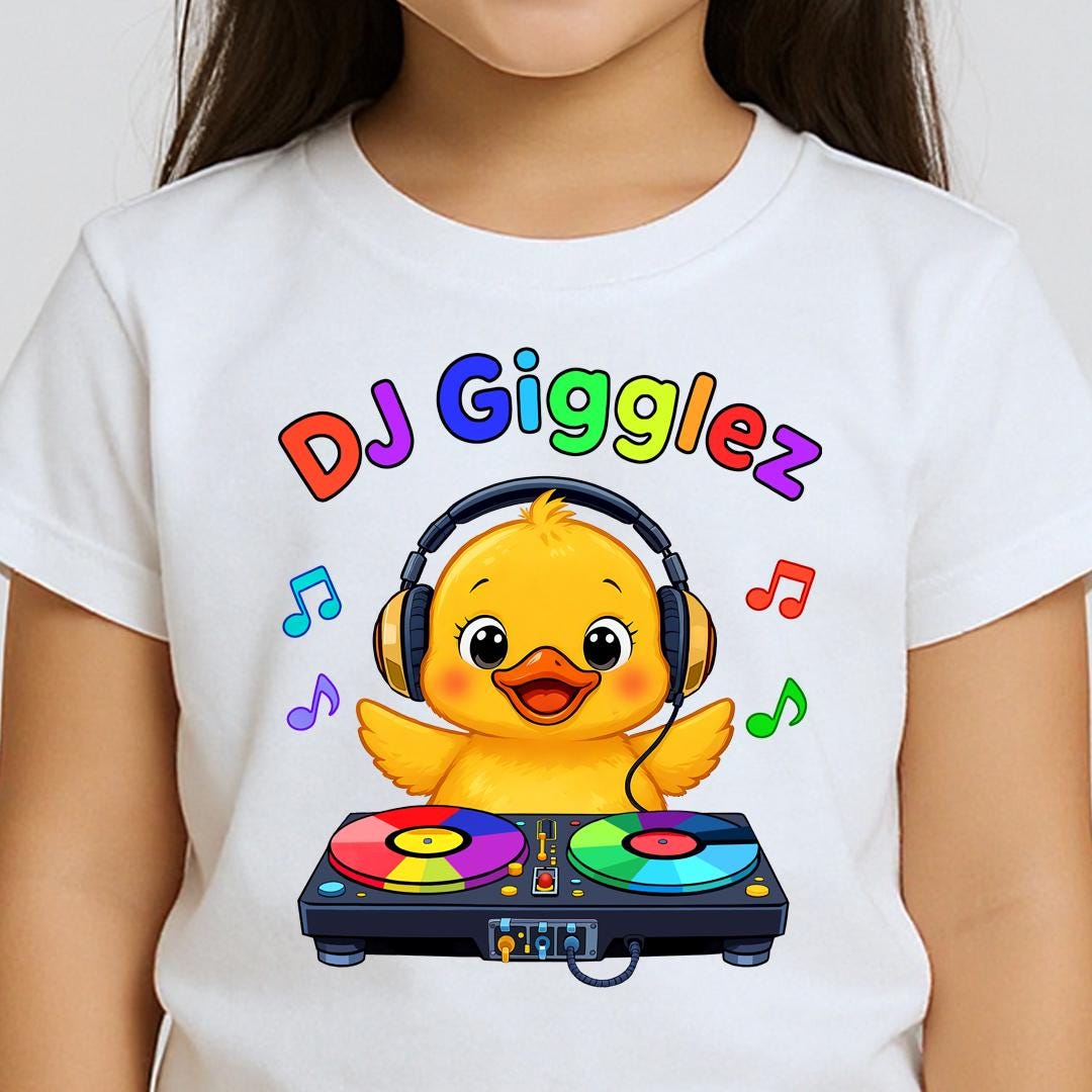 DJ Gigglez – DJ Duck Digital Design | Instant Download PNG Bundle - Etsy