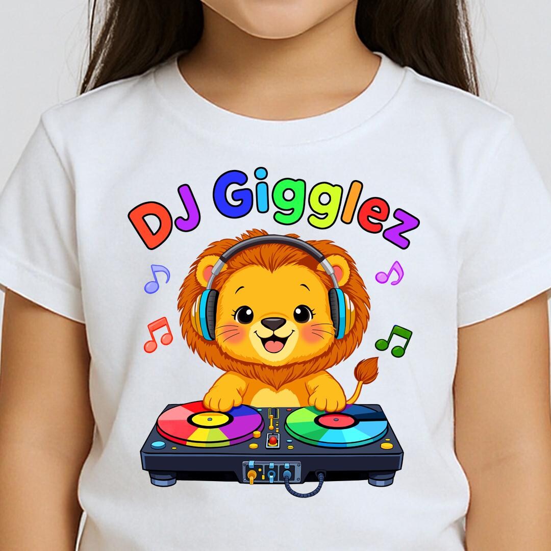 DJ Gigglez – DJ Lion Digital Design | Instant Download PNG Bundle - Etsy