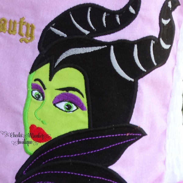 Maleficent Iron on Patch - Etsy