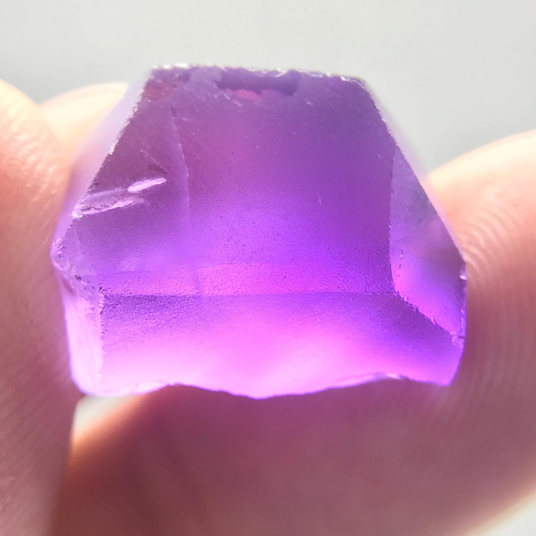 26.7ct Facet Grade Preformed Amethyst Gem From Brazil Dim 11*14*12mm - Etsy