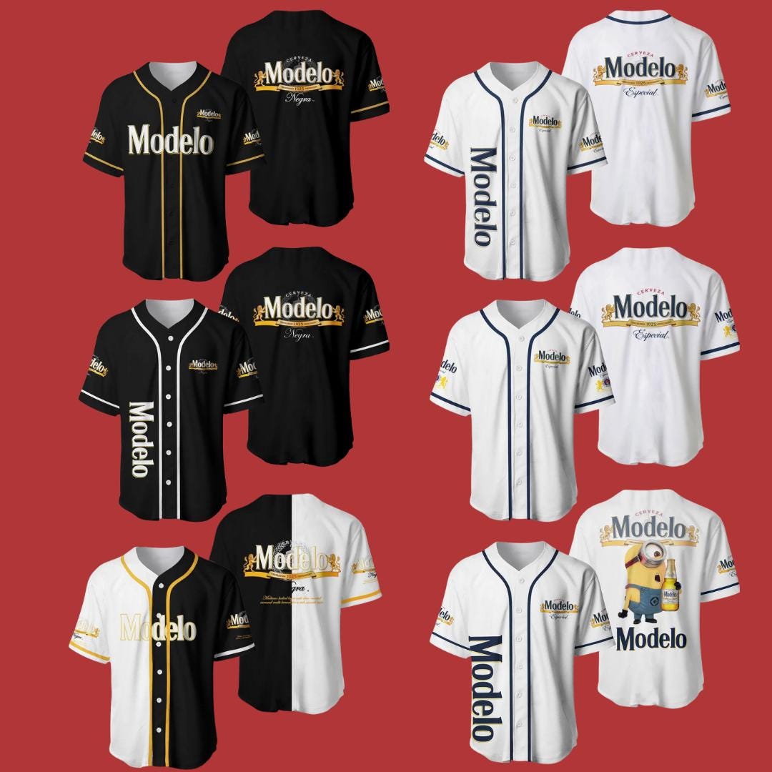 Modelo Beer Baseball Jersey, Modelo Collection Baseball Jersey, Modelo ...