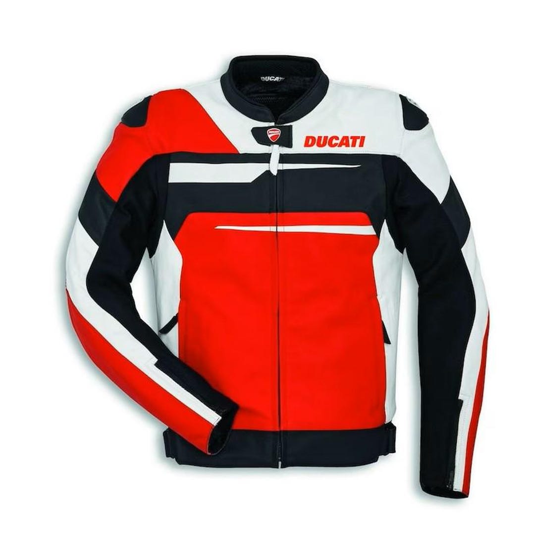 Ducati Motorcycle Motorbike Leather Jacket - Etsy